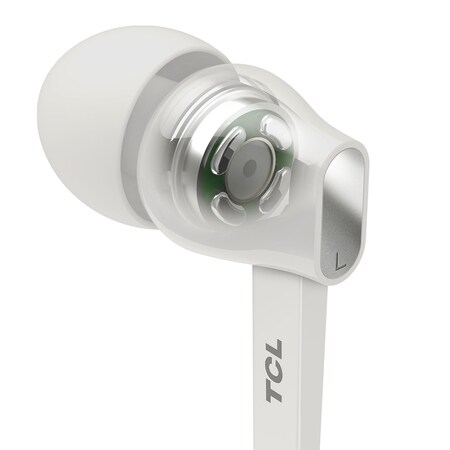 Tcl Wireless In-ear Bluetooth Headphones with Mic- White MTRO100BTWT | Zoro