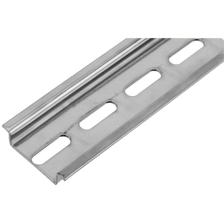 Conta-Clip TS35x7.5/SL/2m, 35 x 7.5mm Slotted Steel DIN R 2094 | Zoro