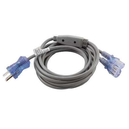 Ac Works 10A 10FT 18/3 Medical Hospital Grade Y Power Cord with 2 IEC ...