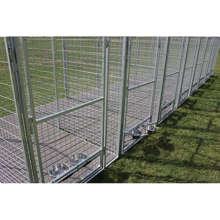 K9 Kennel Store 4' X 6' Multiple Pro Full Stall Dog Kennel x4 ...