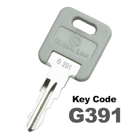 Global RV Gray G391 Precut Key KEY-G391 | Zoro