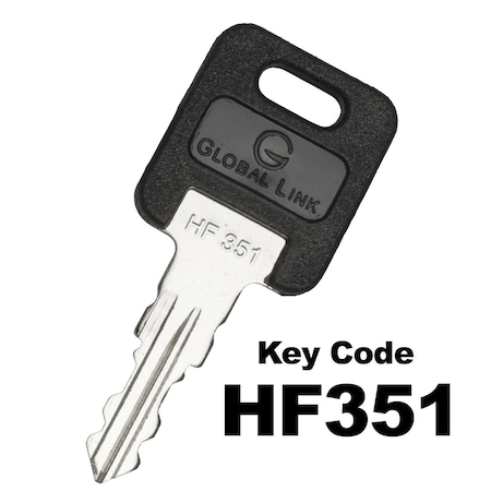 Fic/Wesco RV KEY, FIC 351, Precut, Replaces EF, HF, & CF KEY-HF-351 | Zoro