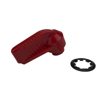 Global RV Deadbolt Knob Replacement, Red, D-Shaft TTL-DBKNOB | Zoro