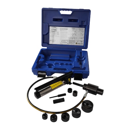 Current Tools 1/2" to 2" Piece Maker Hydraulic Knock-Out Set 152PM | Zoro