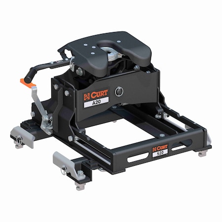 Curt A20 Sliding 5th Wheel Hitch 20K Select Silverado Sierra 65 Bed ...