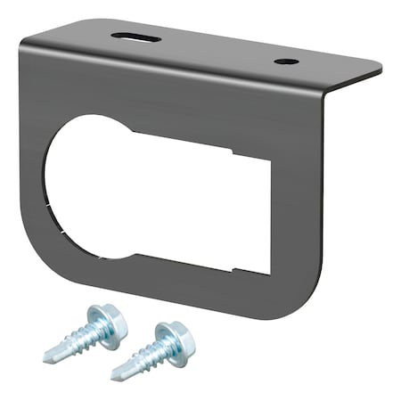 Curt Connector Mounting Bracket for 7/4-Way Socket 57016 | Zoro