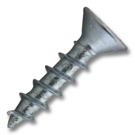 Csh Wood Screw, #6, 5/8 in, Zinc Plated Stainless Steel Flat Head ...