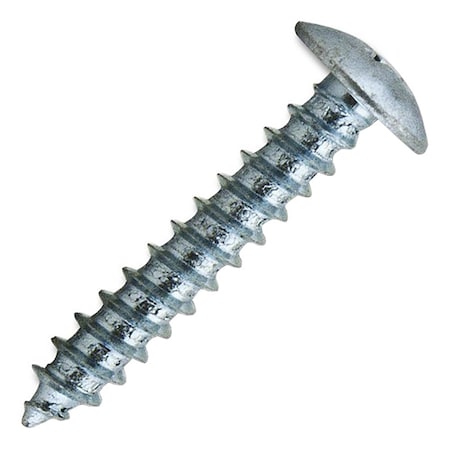 Csh Wood Screw, #8, 1 in, Zinc Plated Stainless Steel Truss Head ...