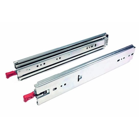 Fulterer 34 in. Heavy-Duty Full Extension Side Mount Metal Drawer Slide ...
