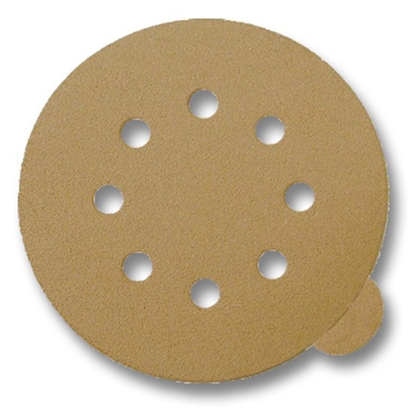 Pasco Sanding Disc 5-in W x 5-in L 60-Grit 8-Hole Disc Tab PSA 50-Pack ...