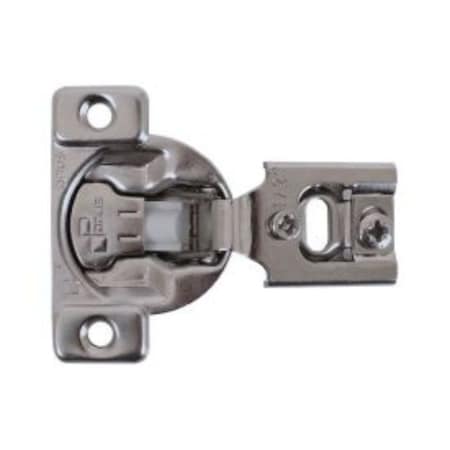 Compact Hinges Nickel 105 degree 1/2 Overlay Soft Close Compact Face ...