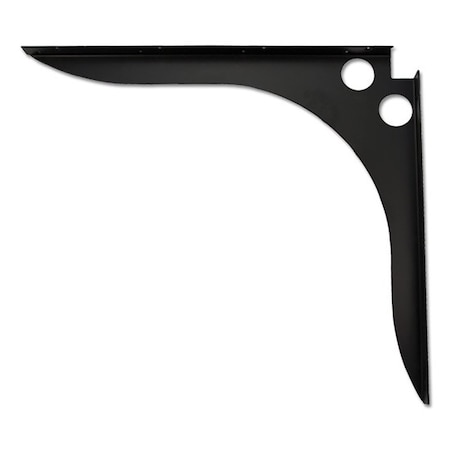 Fastcap Speed Brace 21 in. x 28 in. Black Heavy-Duty Shelf Bracket FC ...