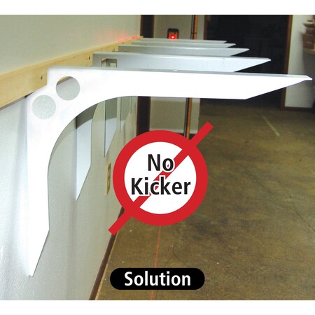 Fastcap Speed Brace 21 in. x 24 in. Primed Heavy-Duty Shelf Bracket FC ...