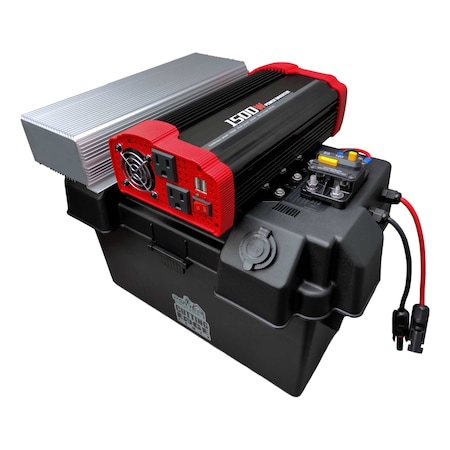 Cutting Edge Power 1500W BatteryLESS Solar Panel to 12V Solar Generator ...