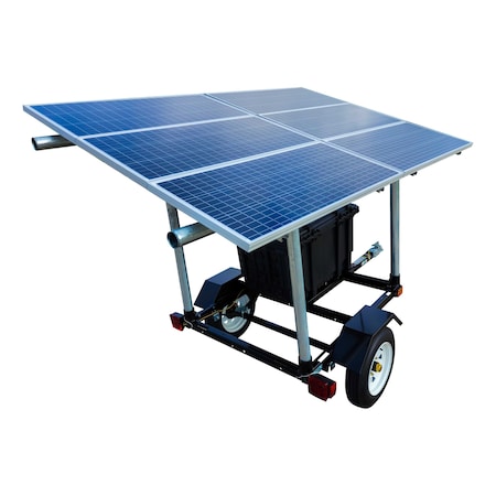 Cutting Edge Power Solar Trailer, with up to 600W of Solar Panels and ...