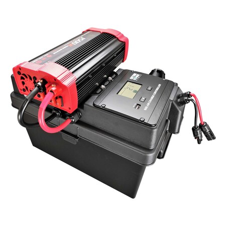 Cutting Edge Power 1500W Solar Generator 3000W Surge, Portable Solar ...