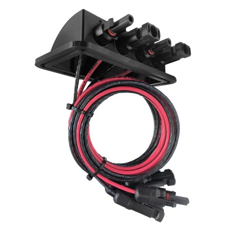 Cutting Edge Power Solar Panel Weatherproof Cable Wire Entry Housing ...