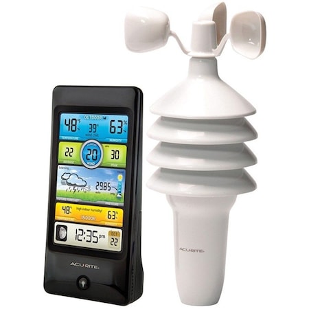 Chaney Instruments AcuRite Pro Color Wthr Station, 01604CH 01604 | Zoro