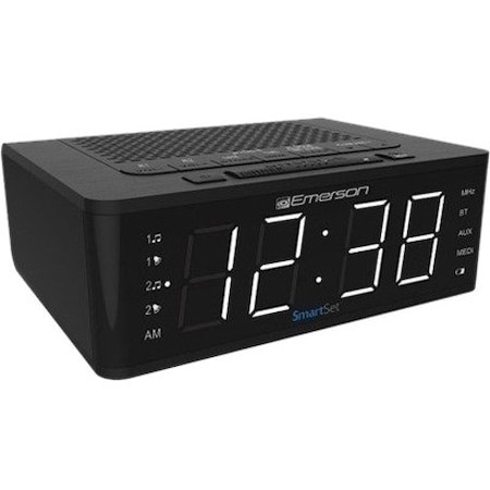 EMERSON RADIO CORP. Smartset PLL Radio Alarm Clock, ER100102 (ER100102 ...