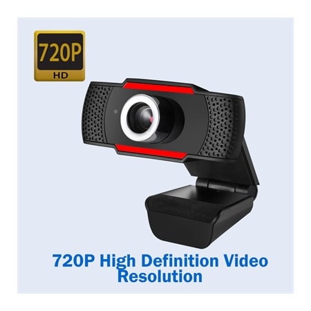 Adesso 720P Auto Focus Webcam W Mic CyberTrackH3 | Zoro