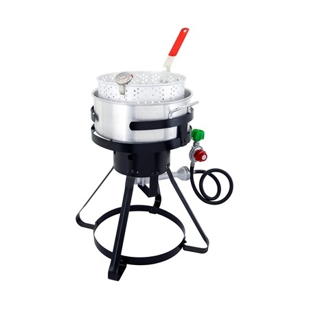 THE METAL WARE CORP 10.5Qt Wing And Fish Fryer Kit (FFPA105C) | Zoro