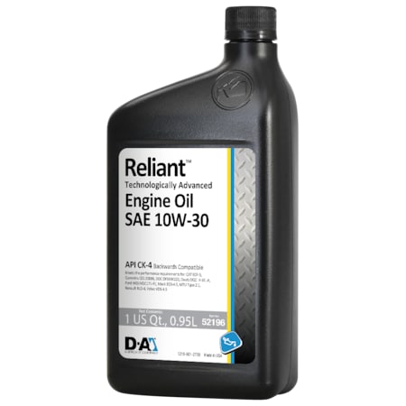 D-A Lubricant Co D-A Reliant Heavy Duty Engine Oil SAE 10W30, CK-4 - 12 ...