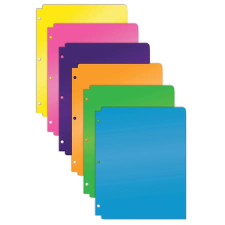 Better Office Products 3-Hole Punch 2 Pocket Folders, Heavyweight ...