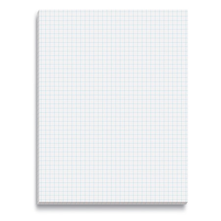 Better Office Products Graph Paper Pad, 17in. x 11in. 50 Sheets, Double ...