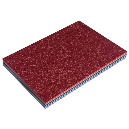 Better Office Products Extra Large Glitter Foam Sheets, 12 x 17.5 Inch ...