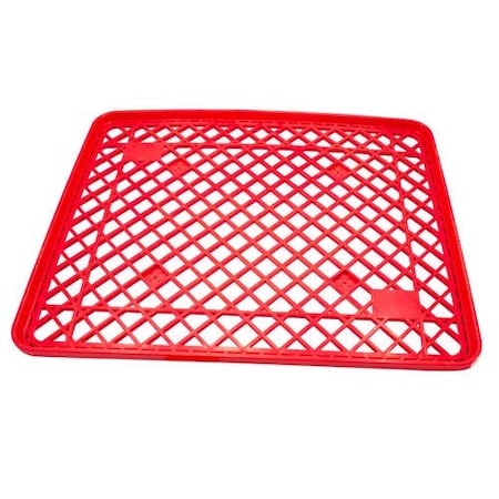 Commercial Flat Wire Bread Rack Tray 8BKP-301TRAY-RED | Zoro