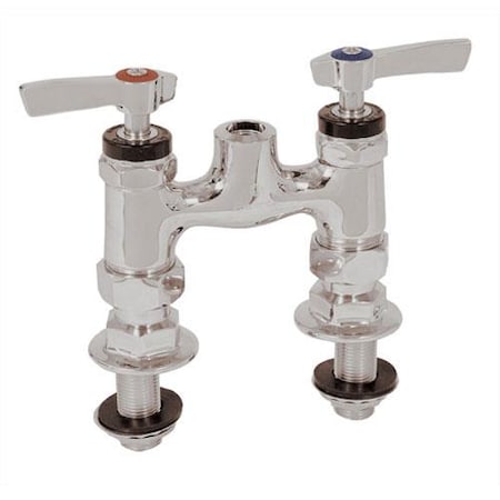 Encore Plumbing 4 in Deck Mount Pre-Rinse Faucet Base KL56-Y003-01 | Zoro