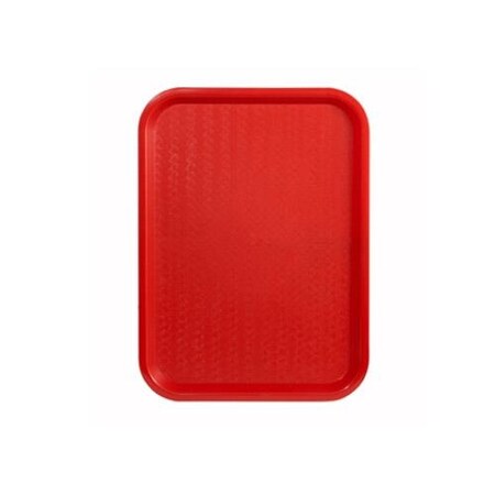 Winco 16 in x 12 in Red Fast Food Tray FFT-1216R | Zoro