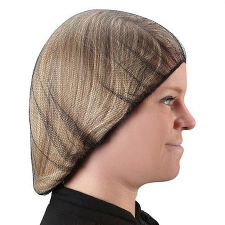 Commercial Medium Black Strong Mesh Hair Net 13855 | Zoro