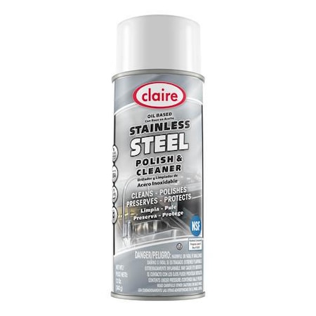 Claire Stainless Steel Polish & Cleaner CA841 | Zoro