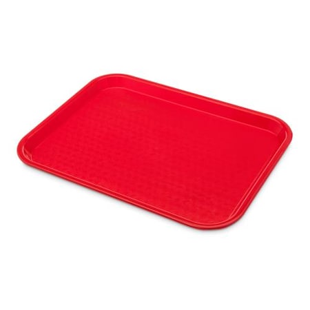 Carlisle Foodservice 14 x 10 in Red Cafe Food Tray CT101405 | Zoro