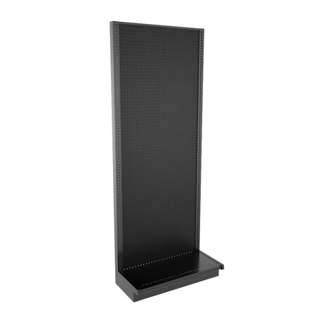 Lozier Gondola Wall Display Starter, Black 36W 96H 16D P396S-ST | Zoro