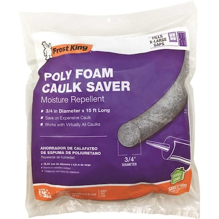 Frost King Closed Cell Backer Rod, 3/4 in. x 20 ft. Weatherstrip C24H ...