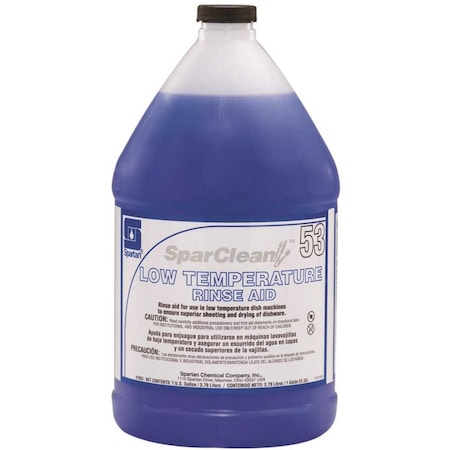 Spartan Chemical SparClean 1 Gallon Low Temperature Rinse Aid 765304 | Zoro