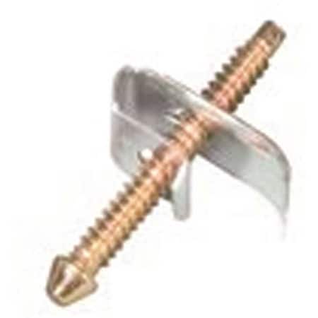 Proplus U Channel Sink Clips with Caps Stainless Steel 112200 | Zoro