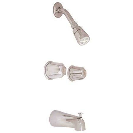 Proplus 2-Handle 1-Spray Tub and Shower Faucet in Chrome 114130 | Zoro