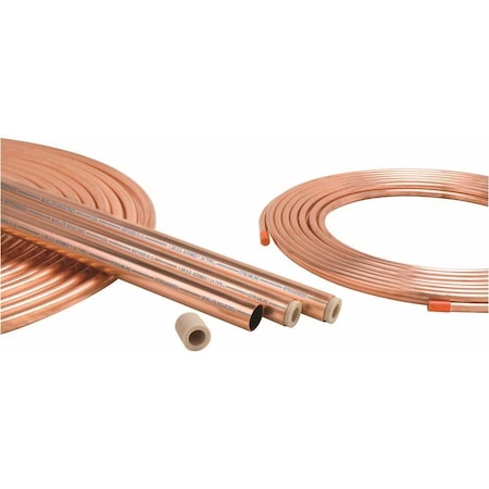 Mueller Industries 1-5/8 in. O.D. x 20 ft. Hard Copper ACR Tubing ...