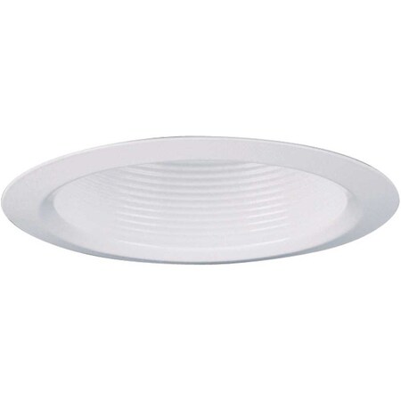 Lithonia Lighting 4 in. Matte White Recessed Incandescent Baffle ...