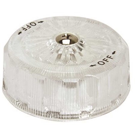 Proplus Acrylic Mixet Volume Control Handle, Clear 2031311 | Zoro