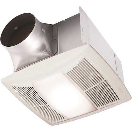 Broan-Nutone QT Series Quiet 130 CFM Ceiling Bathroom Exhaust Fan with ...