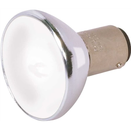 Satco 20-Watt R12 Bayonet Double Contact Base Flood Halogen Light Bulb ...