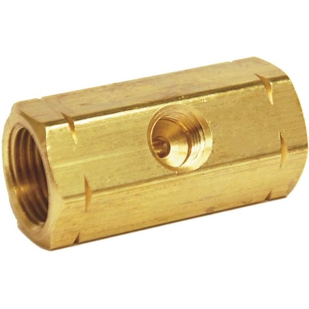 Mec F.POL x F.POL x 1/4 in. FNPT Manifold Tee Block, Body Only ME1701 ...