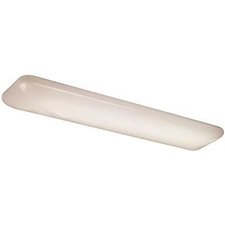 Monument 41-Watt White Integrated LED Cloud Flushmount 2480048 | Zoro