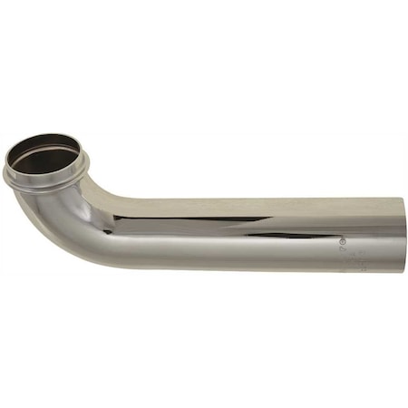 Premier WALL BEND 1-1/2 IN. X 7-1/2 IN. 17 GAUGE CHROME PLATED 30361 | Zoro