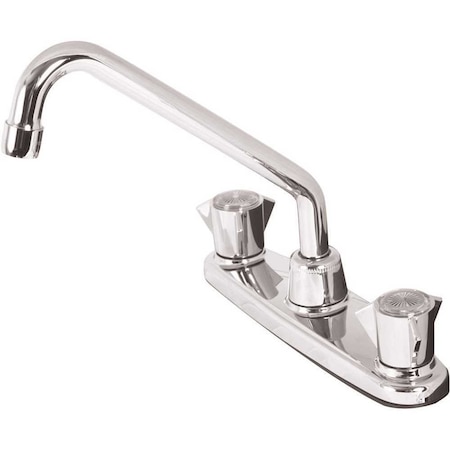 Sayco Classic Series 2-Handle Standard Kitchen Faucet Less Side Spray ...
