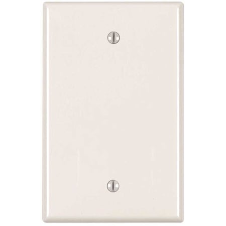 Leviton 1-Gang Midway Blank Nylon Wall Plate, White, 10PK M52-0PJ13-0WM ...